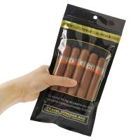China Medium Cigar Humidor Bags designed with Ziplock closure made from 009mm material providing storage solution to maintain cigar and freshness for sale