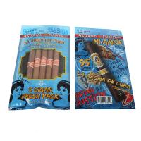 China MOPP VMPET PE cigar packaging bag tamper evident features to enhance security and consumer confidence in packaged cigars for sale