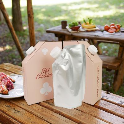 China Square Bag In Box Without Tap With Handle Sturdy Packaging For Industrial Liquid Handling Applications for sale