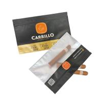 China Portable cigar humidor bags with moisturizing system and transparent window for easy display and long lasting freshness of cigars for sale