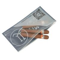 China Portable cigar humidor bags with moisturizing system and transparent window for easy display and long lasting freshness of cigars for sale