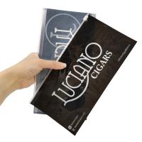 China Portable cigar humidor bags with moisturizing system and transparent window for easy display and long lasting freshness of cigars for sale