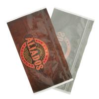 China Volume 5 Cigars Cigar Packaging Bag Food Grade TPU And PE Durable Resealable Moisture Proof Pouch Suitable For Cigars Storage for sale