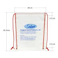 China Drawstring Closure drawstring bag custom logo lightweight nylon bags designed for easy carrying and effective visibility for sale