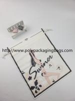 China Reusable Drawstring Plastic Bags Small Plastic Packaging Custom Printing Clothes Sleeve for sale