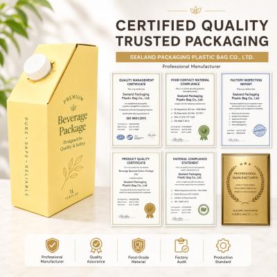 China Spout Accessories Bag In Box Rectangular Shape Textured Surface Packaging Suitable For Industrial Liquid Handling for sale