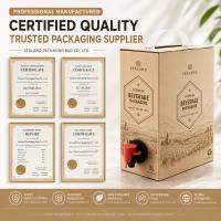 China Customized BIB bags in Box offering versatile packaging solutions compatible with various filling and dispensing systems for sale
