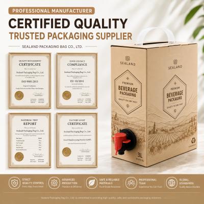 China Customized BIB bags in Box offering versatile packaging solutions compatible with various filling and dispensing systems for sale