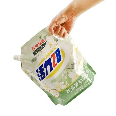 China Stand Up Pouch Spout Pouch Bag Customizable Leak Resistant Packaging Perfect for Liquid Food Beverages and Snacks for sale
