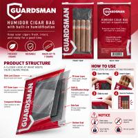 China Custom Printing Cigar Plastic Packaging Bags Hand Rolling Tobacco 3 Side Seal Ziplock Pouch Bag With Window for sale