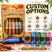 China Cigars Depending On Size Custom Cigar Bags Featuring MOPP PE Material Structure Offering Freshness Preservation for sale