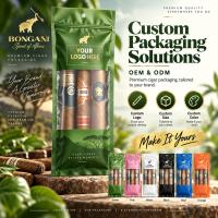 China Bag cigar packaging bag custom color moisture barrier and UV protection properties ensuring long term cigar preservation for sale