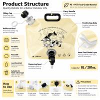 China Gravure Printing Stand up Spout Bag Free Sample Custom Printed Leak Resistant Packaging for Liquid Detergents and Sauces for sale