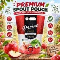 China Free Sample Stand Up Pouch With Spout Gravure Printing Style Customizable Packaging For Juice Sauce And Liquid Products for sale