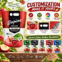 China Free Sample Stand Up Pouch With Spout Gravure Printing Style Customizable Packaging For Juice Sauce And Liquid Products for sale