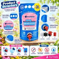 China Moisture Proof Stand Up Pouch With Spout Customized Thickness Sizebag Type Packaging Ideal For Food And Beverage Industry for sale