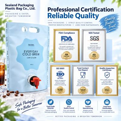 China Moisture Proof Stand up Spout Pouch Utilizing Material Structures PET AL NY PE or Custom Designed for Beverage Packaging for sale