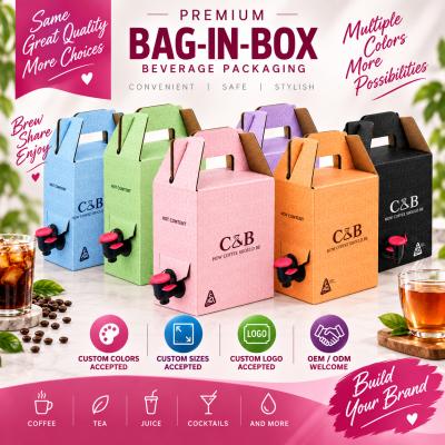 China Customized Bag In Box Featuring Accessories Tap Spout Capacity Options 5L 10L 20L 25L 220L Designed for Liquid Dispensing for sale