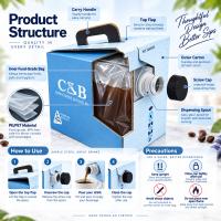 China Plastic Bag In Box Equipped with Customized Printing and Accessories Tap Spout Providing Leak Proof Liquid Containment for sale