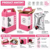 China Bag in box packaging in 5L 10L 20L 25L and 220L sizes designed to meet diverse liquid storage requirements for sale