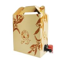 China Bag In Box Containers With Tap Accessories And Capacities 5L 10L 20L 25L And 220L For Various Applications for sale