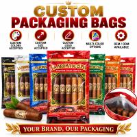 China OPP LDPE Laminated Material Cigar Humidor Bags Suitable For Holding 5 to 20 Cigars Depending On Size Humidity Control Bag for sale