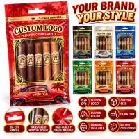China OPP LDPE Laminated Material Cigar Humidor Bags Suitable For Holding 5 to 20 Cigars Depending On Size Humidity Control Bag for sale