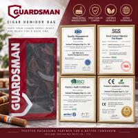 China Large size cigar bags custom designed from food grade TPU and PE materials ideal for secure cigar packaging solutions for sale