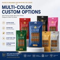 China Cigar Packaging Bag Suitable for Retail Display and Bulk Packaging Requirements for sale