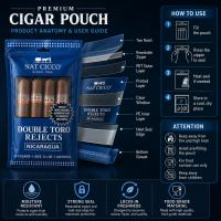 China Cigar Packaging Bag Suitable for Retail Display and Bulk Packaging Requirements for sale