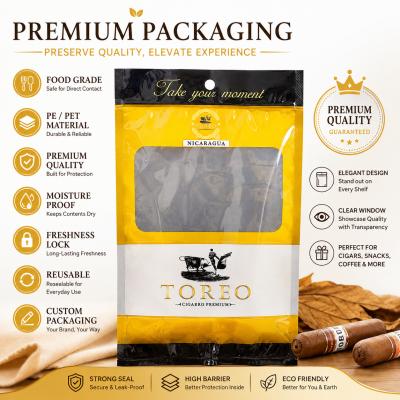 China Tear-resistant And Puncture-resistant Humidified Cigar Bags Custom Color Durable Packaging For Long Term Cigar Freshness for sale