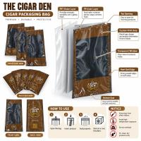China Cigar Humidor Bags 009mm Thickness Providing Moisture Barrier and Long Term Storage Solution for sale