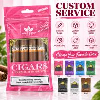 China Tear-resistant and puncture-resistant cigar bags custom engineered to provide strong packaging solutions that protect cigars from damage for sale