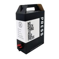 China tap rectangular juice bags in box packaging developed to support large scale juice packaging and distribution operations for sale