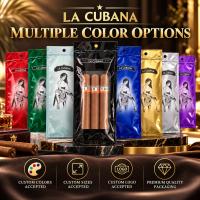 China MOPP PE plastic cigar bags holds 5 to 20 cigars depending on size lightweight durable packaging designed for long term cigar storage for sale
