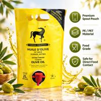 China Stand Up Pouch With Spout Customized Thickness Free Sample Packaging For Liquid Food And Beverage Items for sale
