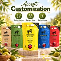 China Stand Up Pouch With Spout Customized Thickness Free Sample Packaging For Liquid Food And Beverage Items for sale