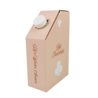 China Customized Juice bags in box packaging with tap enabling controlled dispensing and reducing waste in beverage packaging for sale