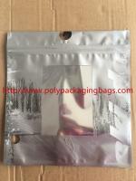 China Customized Made  Underwear Plastic Poly Bags With Hangers Hook 3 Colors Gravure Printing for sale