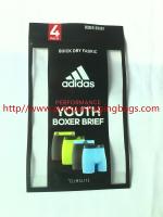 China Factory custom high-end clothes zipper bag for sale