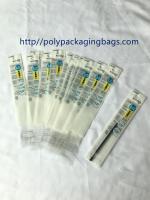 China Customized OPP Self Adhesive Plastic Bags Compound Color Card Head Refill for sale