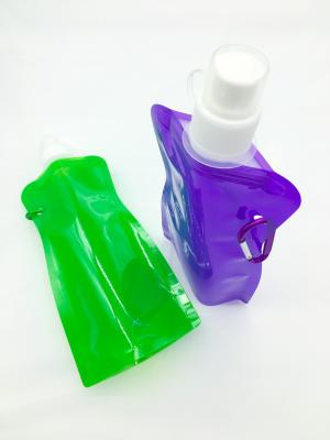 China Stand Up Spout Foldable Water Bag Pouch For Juice Eco - Friendly Plastic Material for sale