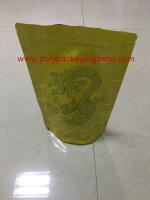 China Top Zip Lock Stand Up Plastic Bags Resealable Laminated Aluminum Foil / Food Packaging Bag for sale