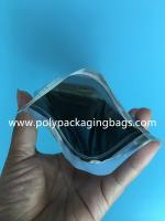 China Custom cigar moisturizing fresh zipper ziplock bag with transparent window for sale