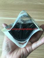 China Waterproof Cigar Humidor Bags Resealable Ziplock To Open And Close for sale
