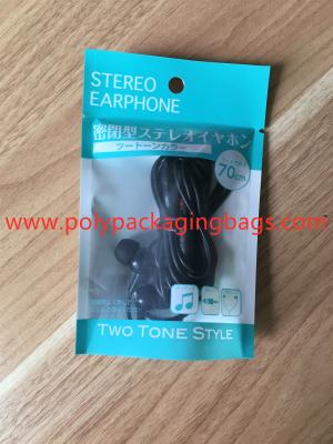 China Non - Toxic Sealable USB Cable Packaging Bag For Underwear No Leakage for sale