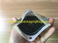 China Custom Made Printed Plastic Cigar Bags With Transparent Windows for sale