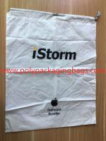 China Simple and elegant white cpe rope bag for general purpose packaging for sale