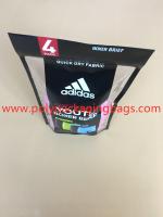 China High - End Fashion Small Ziplock Plastic Bags For Clothes / Underwear Packaging Bag for sale