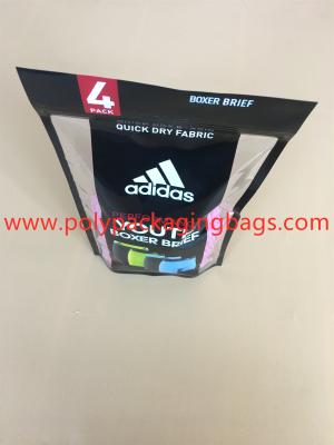 China High - End Fashion Small Ziplock Plastic Bags For Clothes / Underwear Packaging Bag for sale